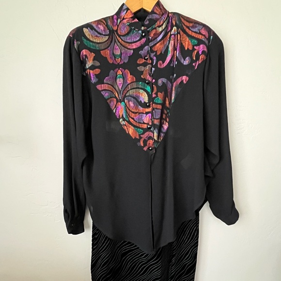 Dorothy Soehnlen | Other | Vintage Dorothy Soehnlen Metallic Shirt And ...